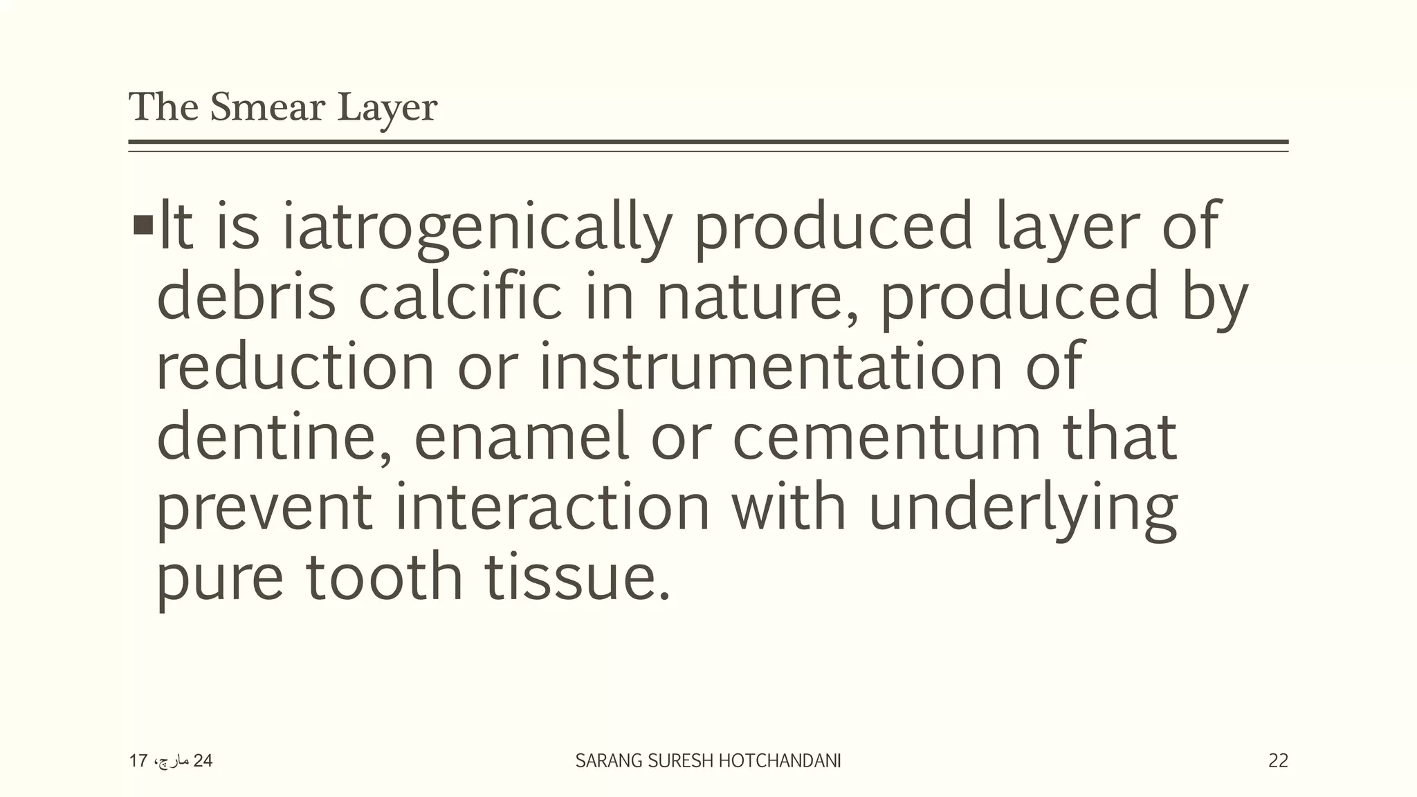 Principles of Adhesion (Operative Dentistry) | PPTX