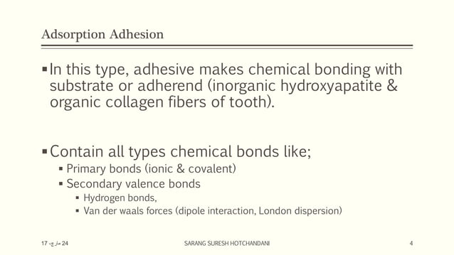 Principles of Adhesion (Operative Dentistry) | PPTX | Dental Health ...