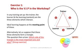 Principles of adult learning | PPTX