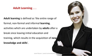 Principles of adult learning | PPTX