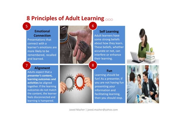 Principles of adult learning | PPTX | Adult Education | Education
