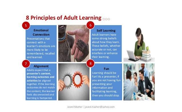 Principles of adult learning