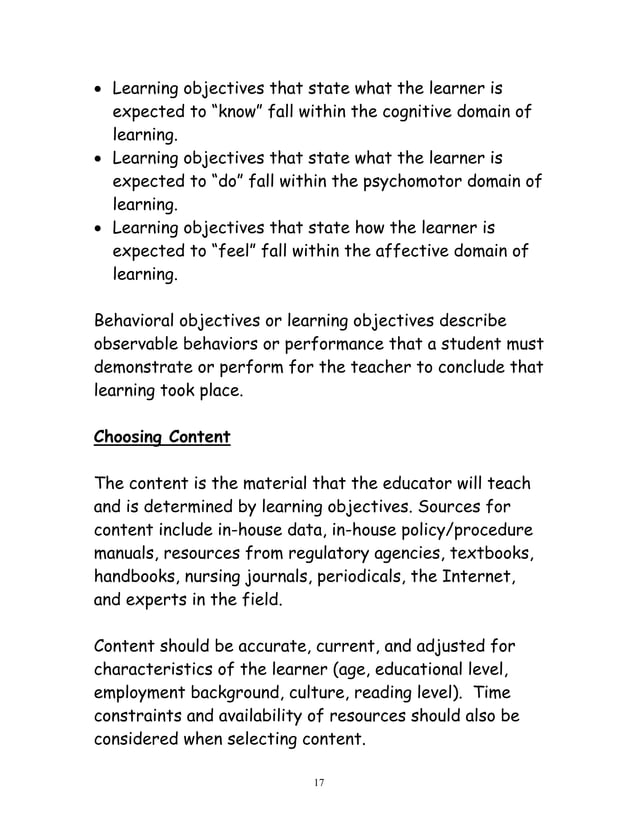 Principles of adult learning | PDF