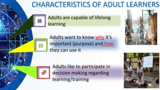 Principles of adult learning | PPTX