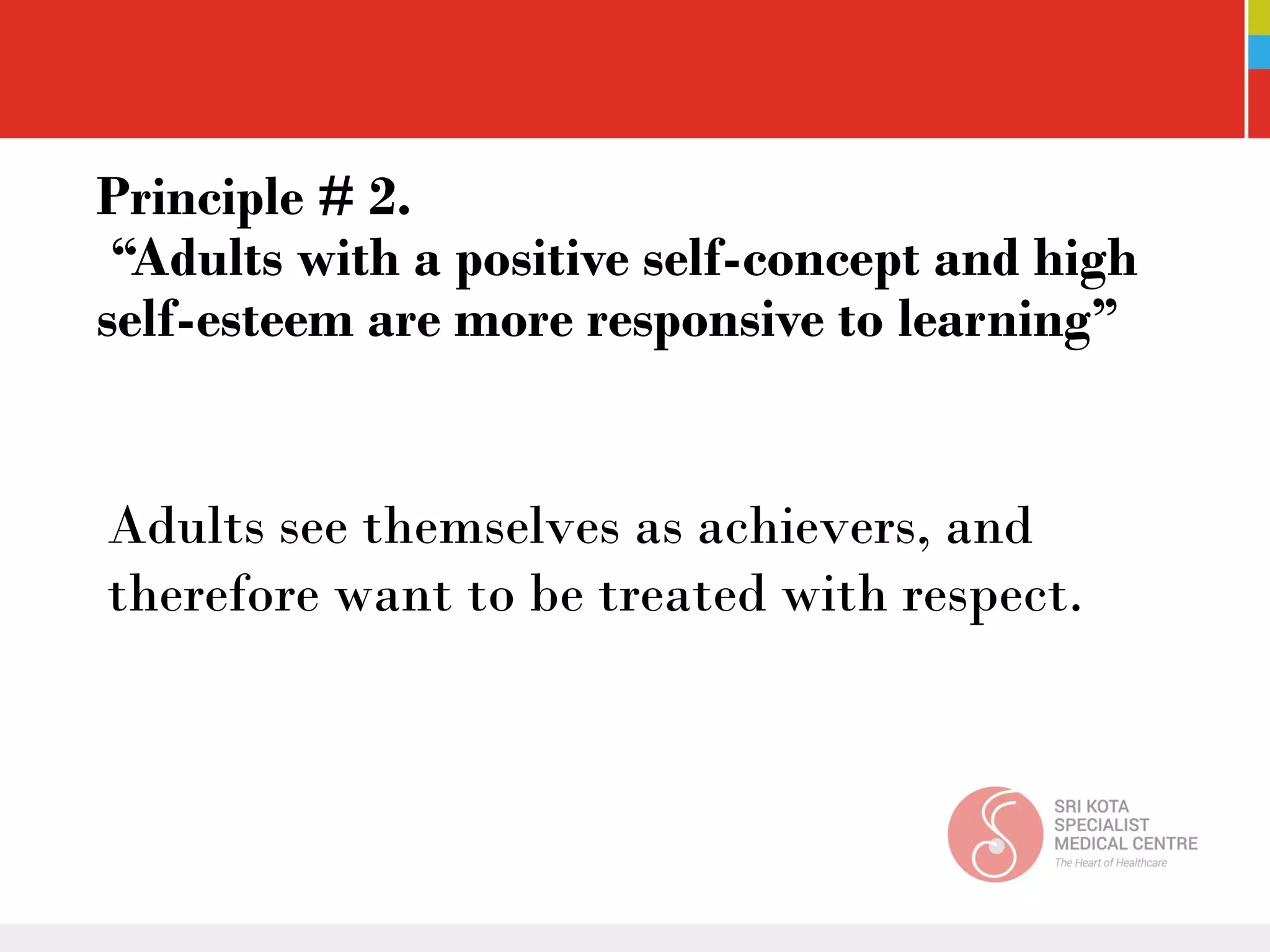 Principles of adult learning ,principles of teaching and learning | PPT ...