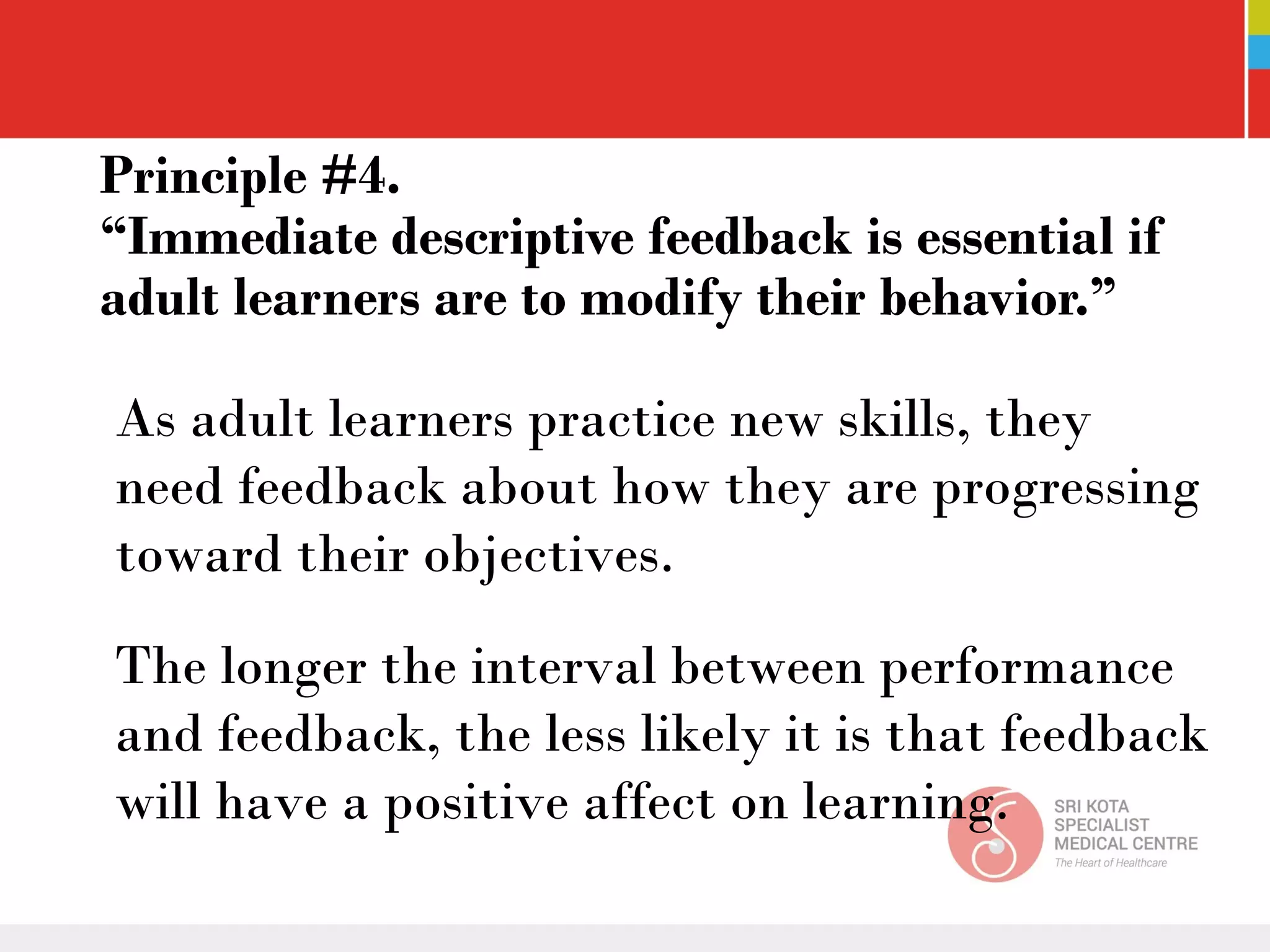 Principles of adult learning ,principles of teaching and learning | PPT