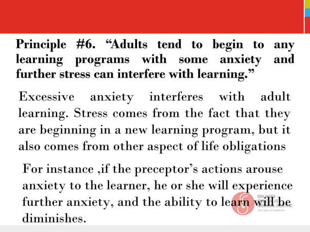 Principles of adult learning ,principles of teaching and learning | PPT ...