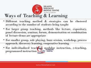 Principles of adult learning ,principles of teaching and learning | PPT