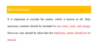 Principles of a good research report | PPTX