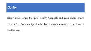 Principles of a good research report | PPT