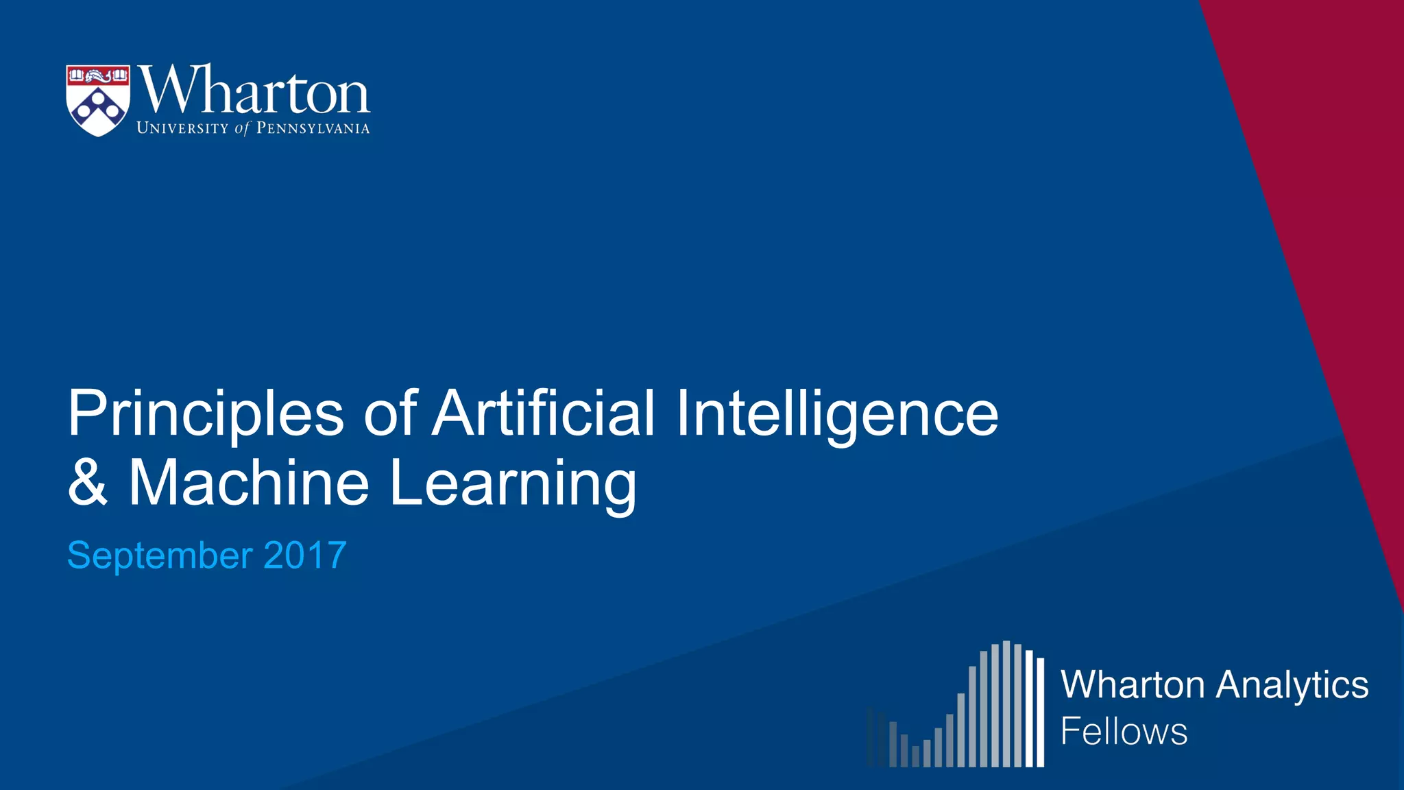 Principles of Artificial Intelligence & Machine Learning | PDF
