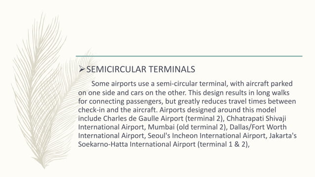 Airport terminal planning and design | PPTX | Air Travel | Travel Type