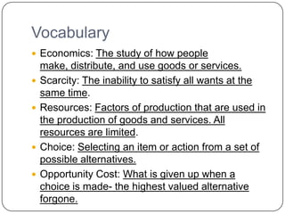 Principles of american economics | PPTX