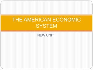 Principles of american economics | PPTX