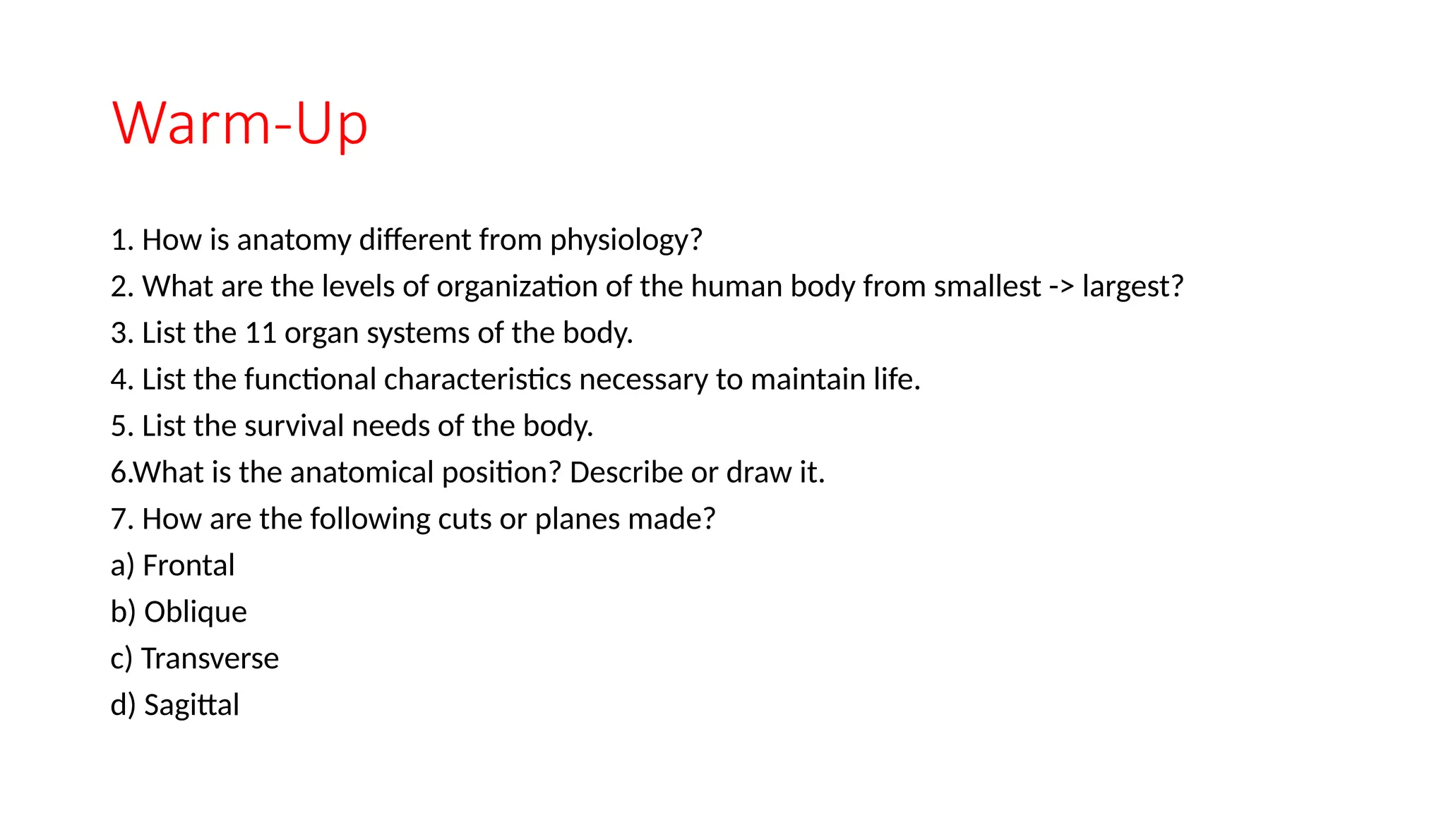Introduction to Principles of Anatomy and physiology by Doctor Jamil ...