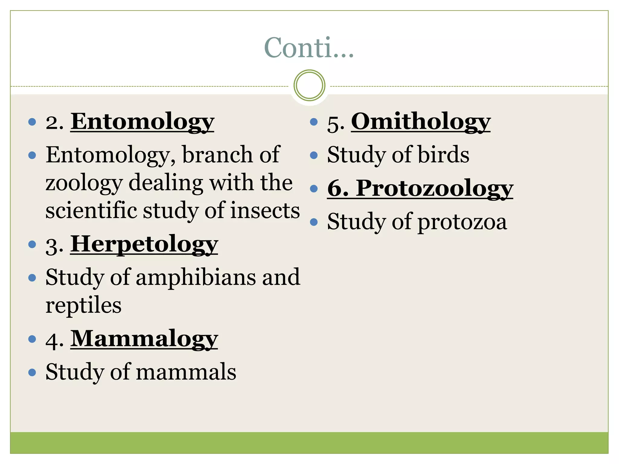 Zoology and Its Scope | PDF