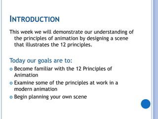 Principles of animation | PPTX