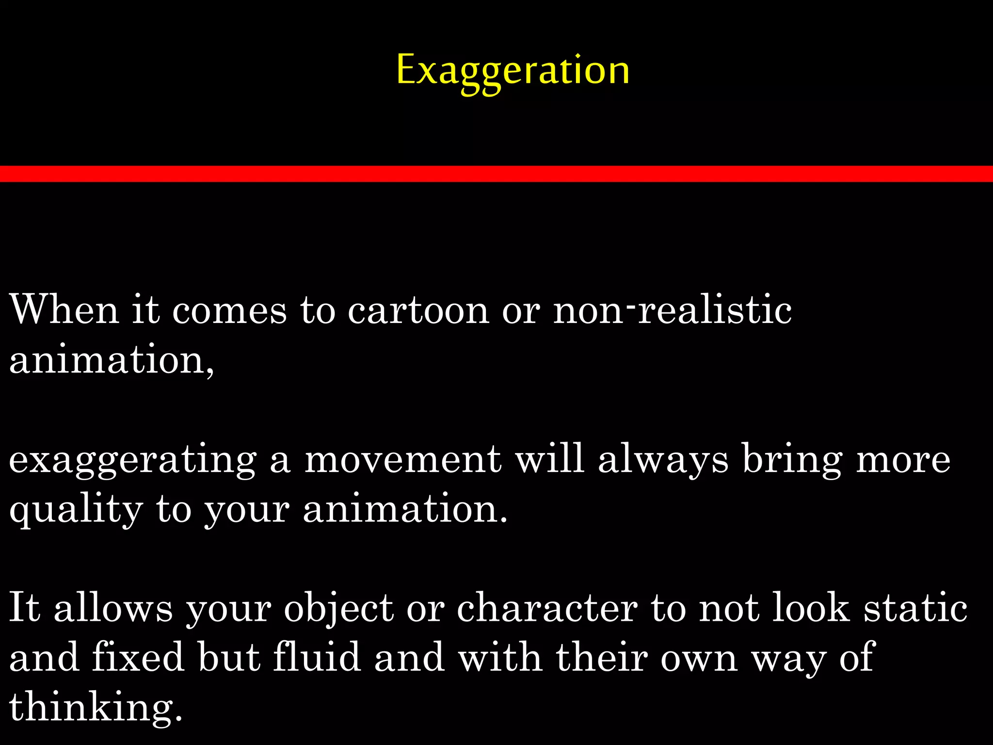 Principles of animation | PPTX