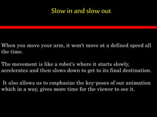 Principles of animation | PPTX