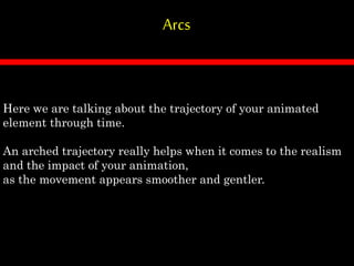 Principles of animation | PPTX