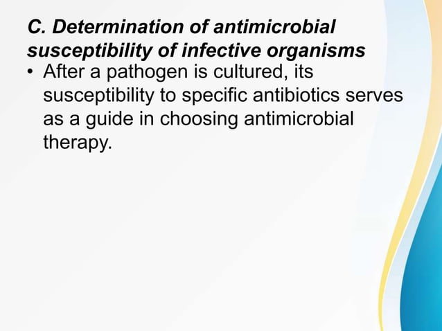 Principles of anti microbial therapy | PPT