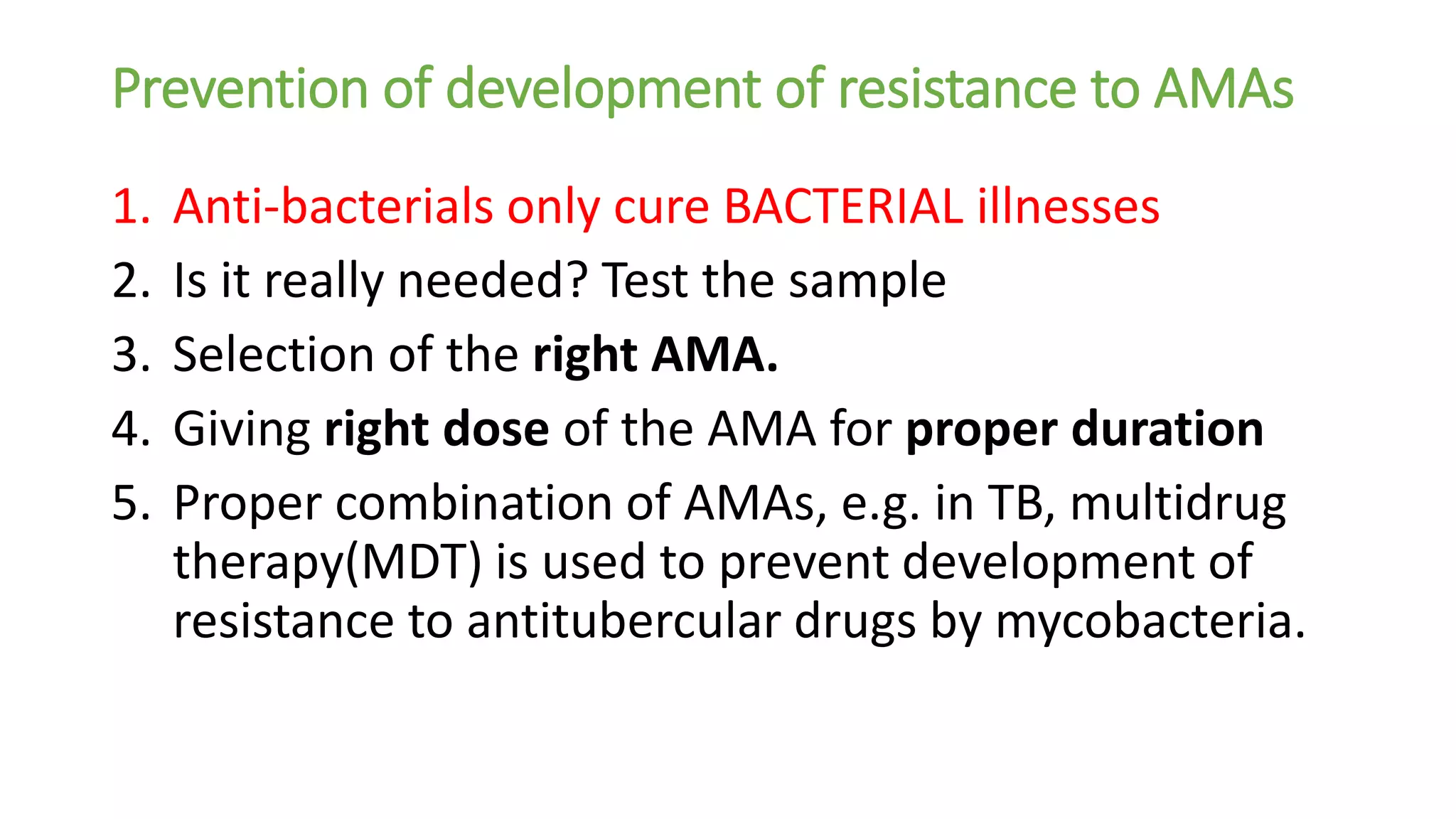 Principles of antibiotic chemotherapy | PPTX