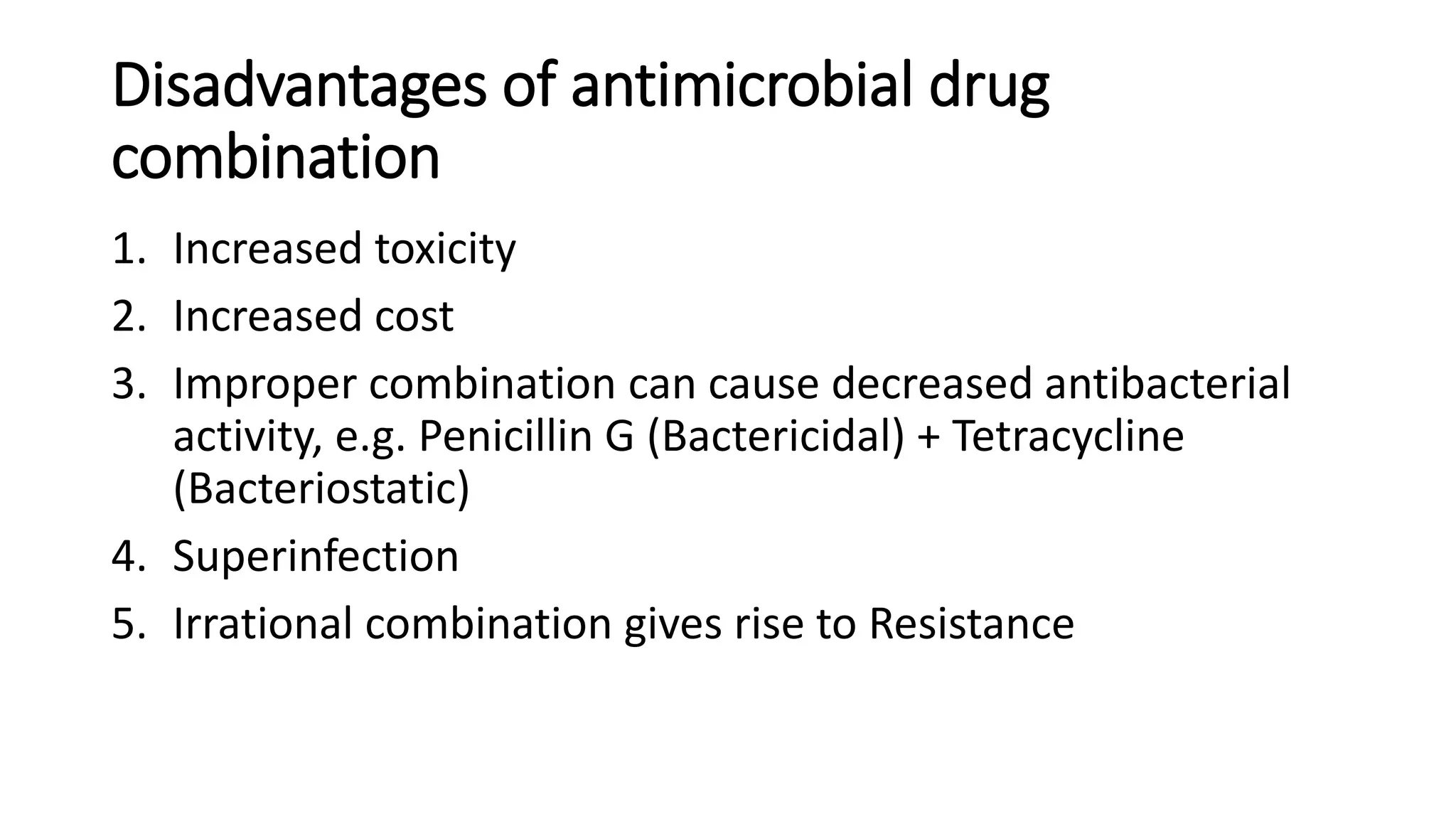 Principles of antibiotic chemotherapy | PPTX