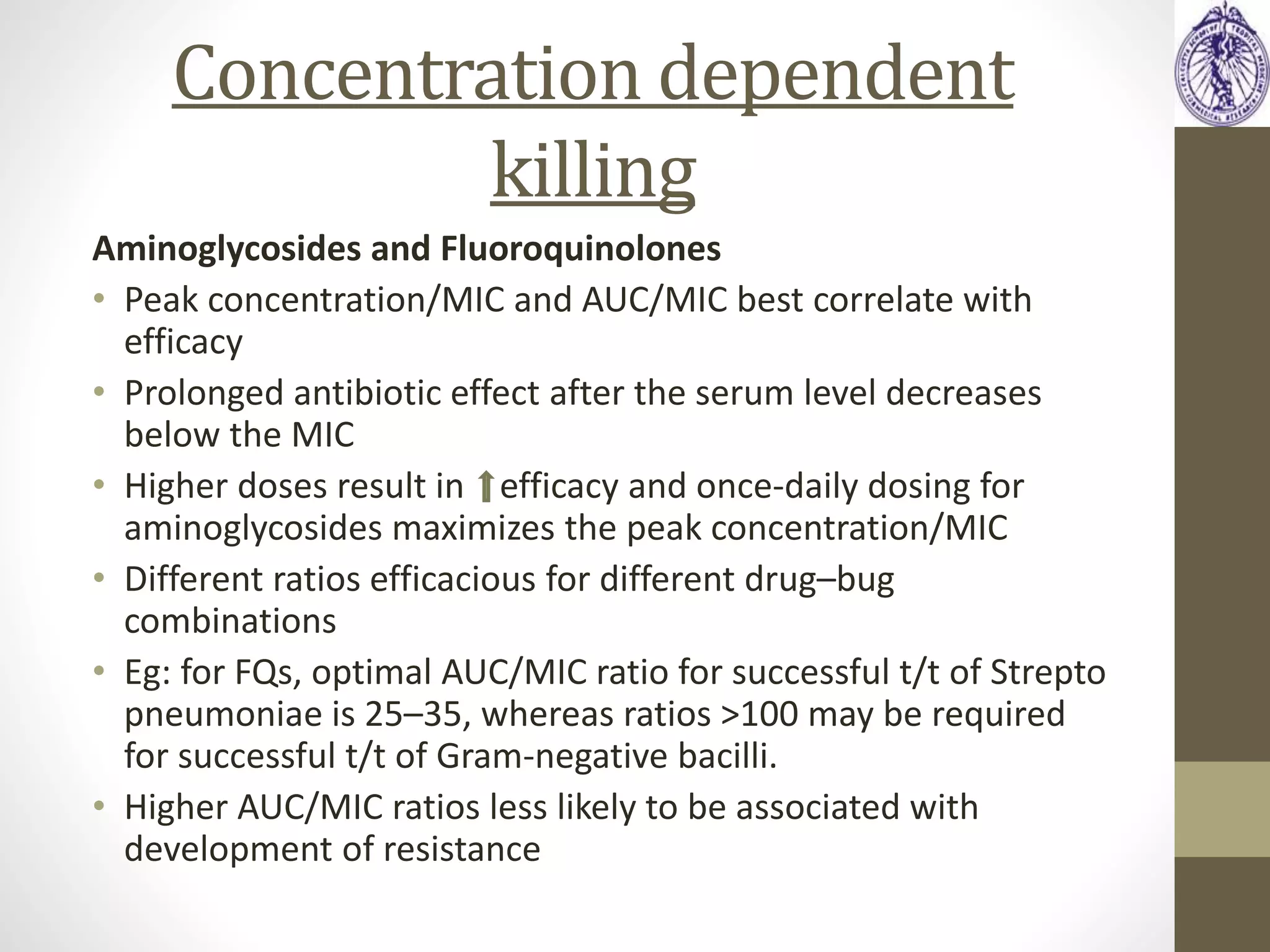 Principles of antibiotic therapy | PPTX