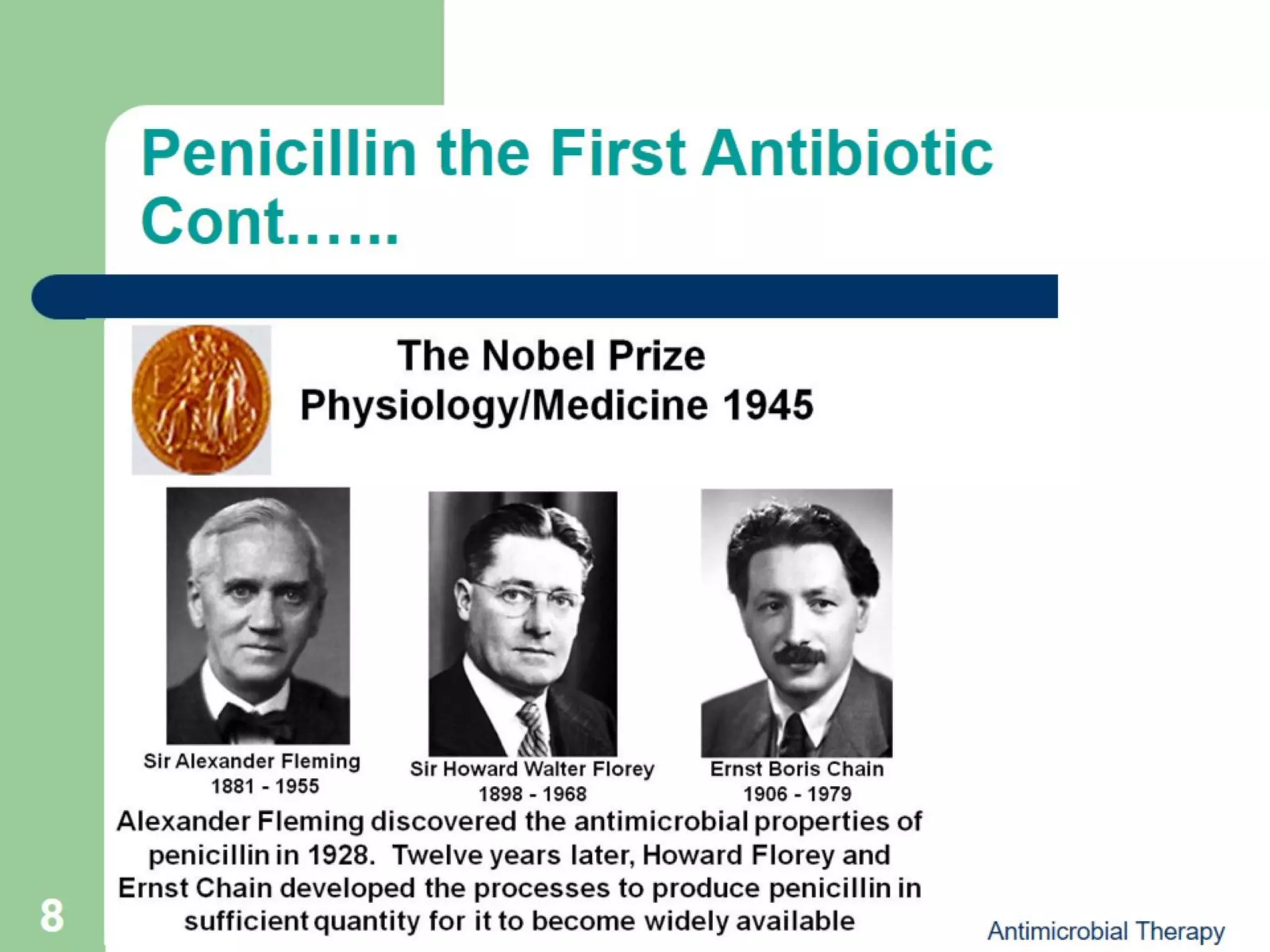Principles of antibiotic therapy- Pharmacology | PPT