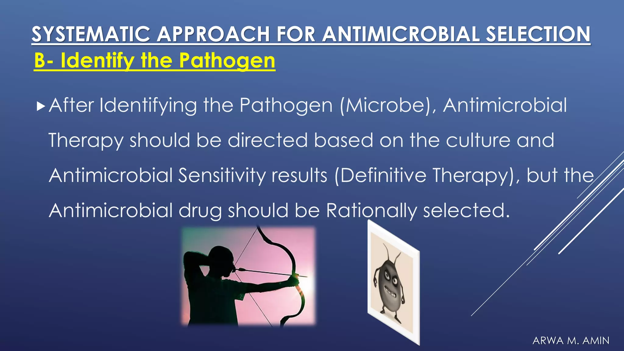 General Principles of Antimicrobial Selection - 2018 | PDF