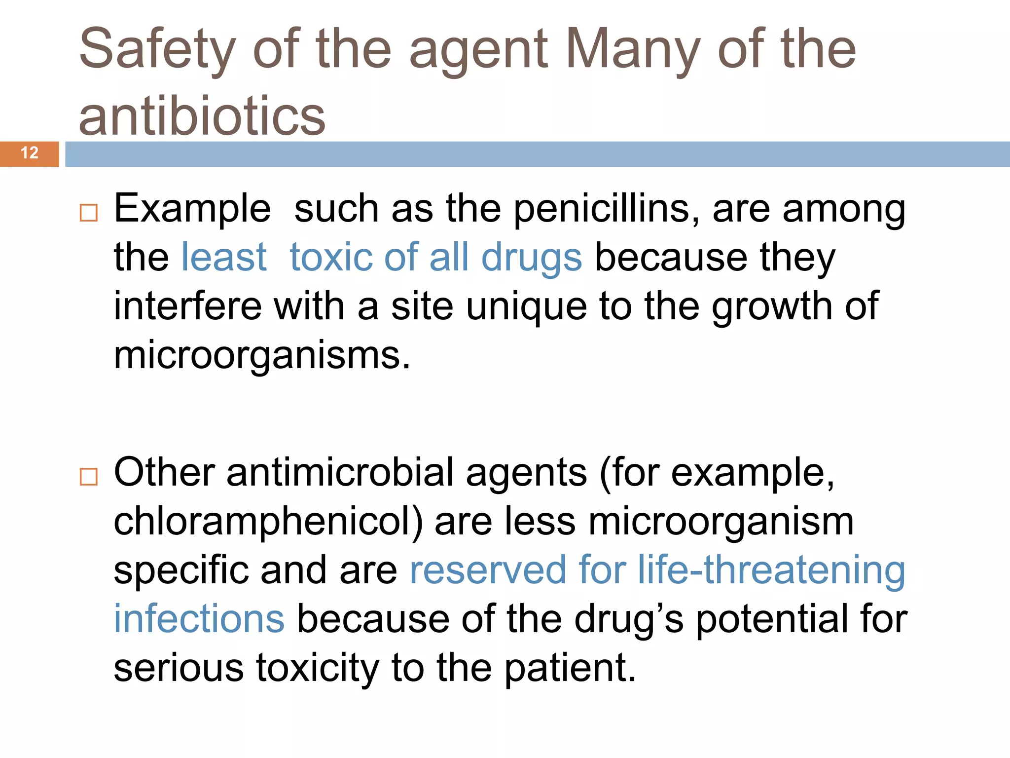 Principles of anti microbial therapy | PPTX