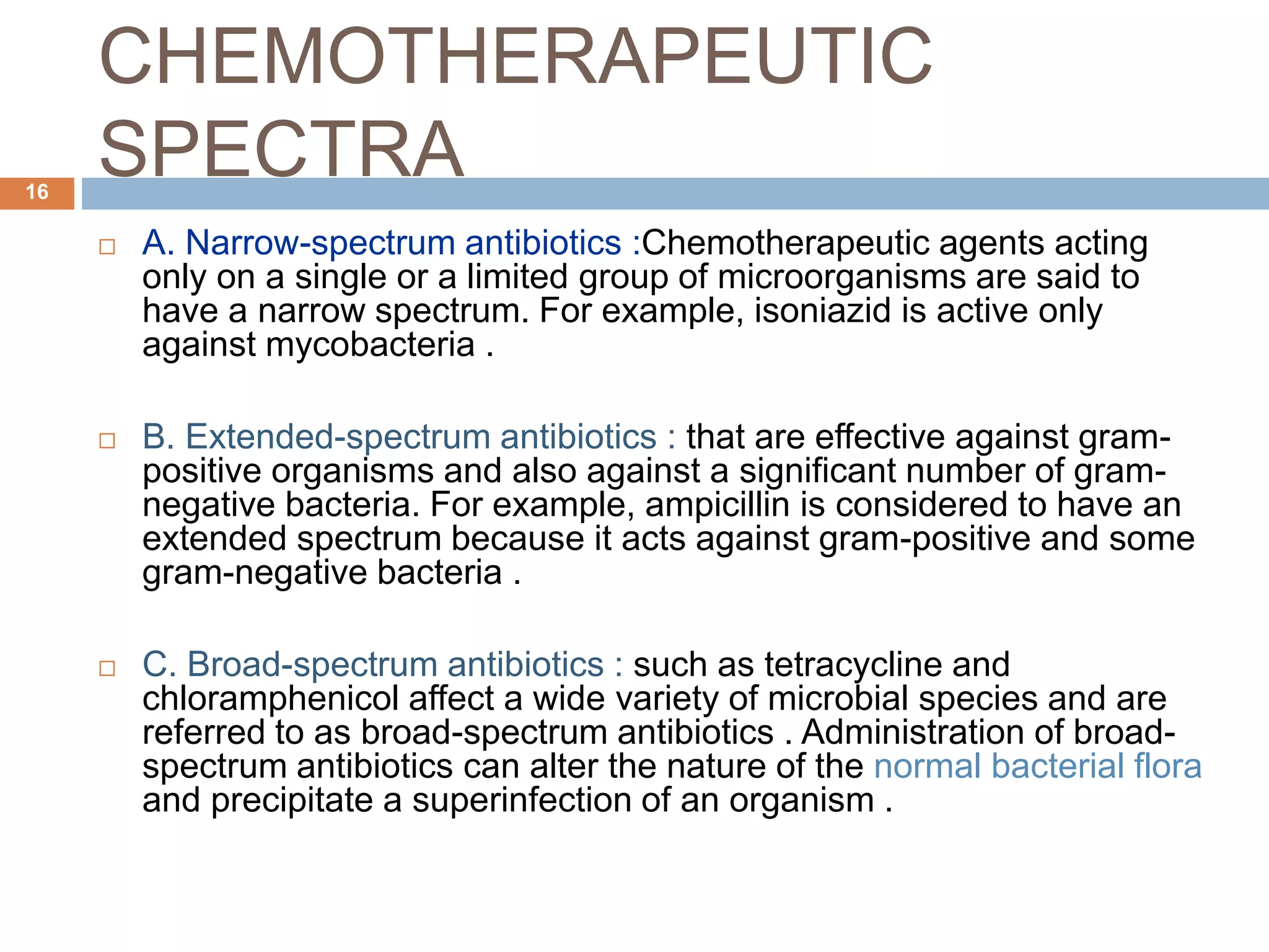Principles of anti microbial therapy | PPTX