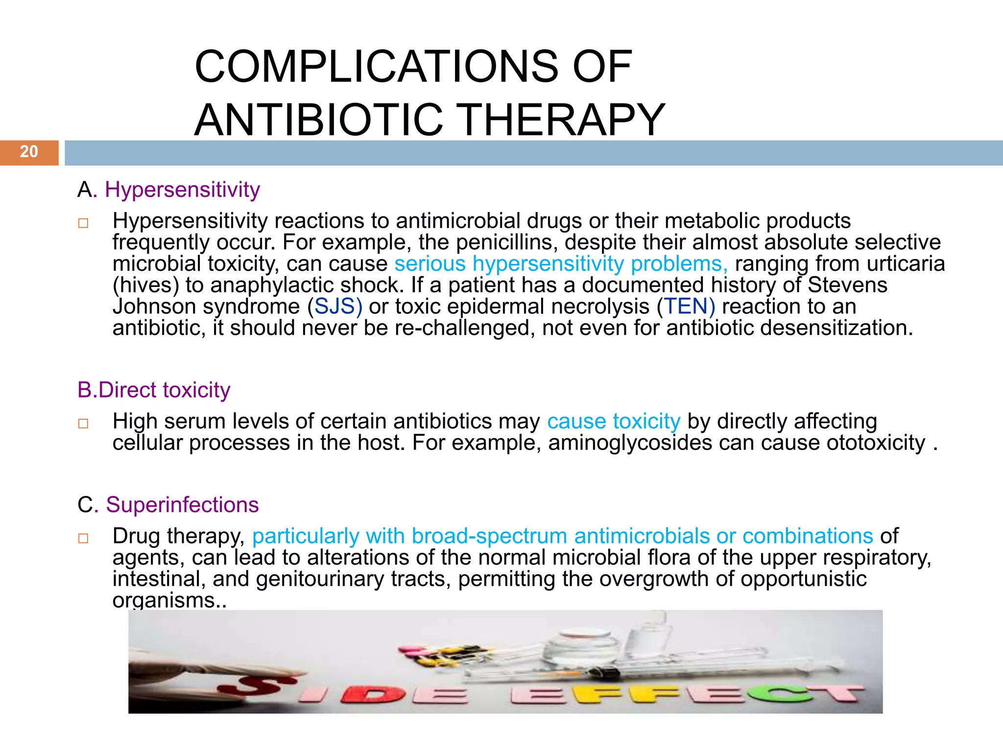 Principles of anti microbial therapy | PPTX