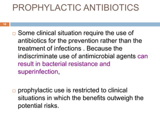 Principles of anti microbial therapy | PPTX
