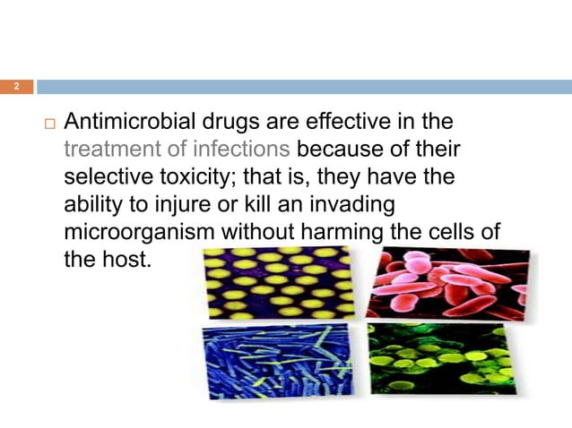 Principles of anti microbial therapy | PPTX