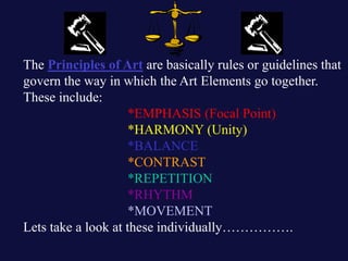 Principles of Art and the elements of art.ppt