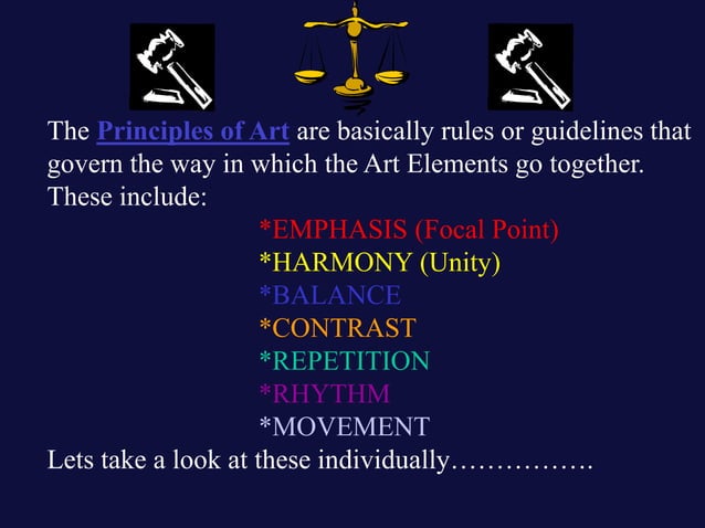 Principles of Art and the elements of art.ppt
