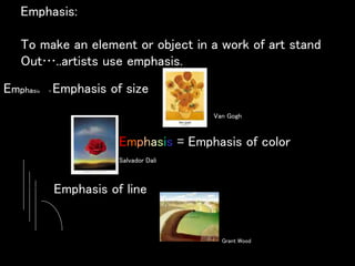 Principles of Art and the elements of art.ppt