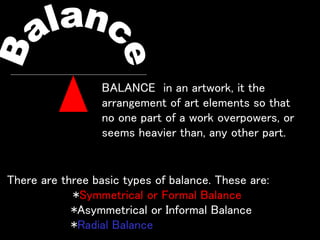 Principles of Art and the elements of art.ppt