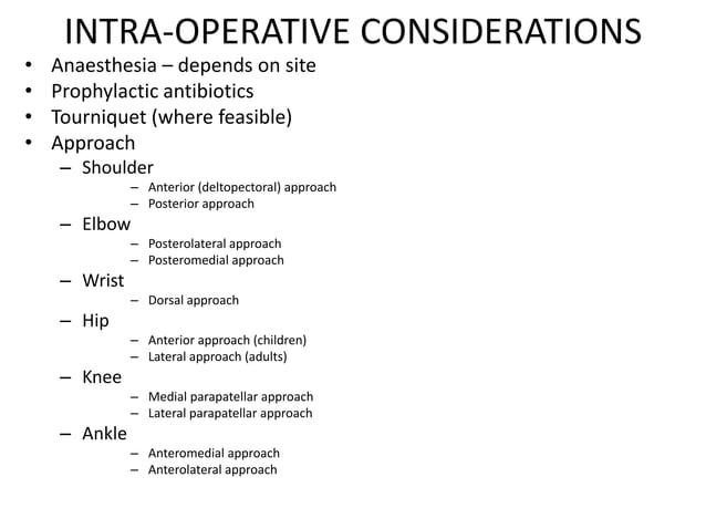Principles of arthrotomy & arthrocentesis | PPTX
