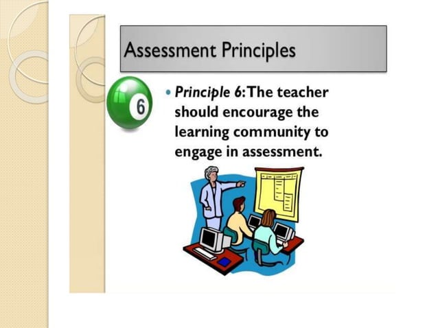 Principles of assessment | PPTX | Educational Assessment | Education
