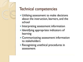 Principles of assessment | PPTX