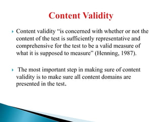 Principles of assessment | PPTX