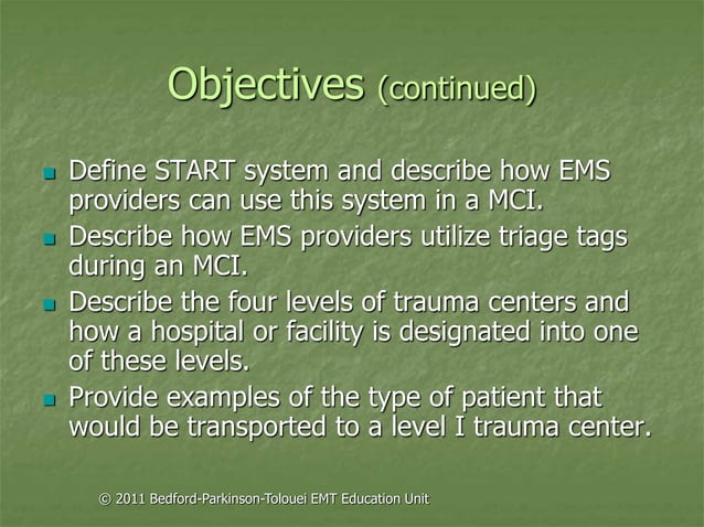 Principles of assessment for ems chapter 05 | PPT