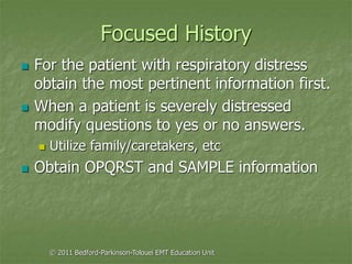 Principles of assessment for ems chapter 12 | PPT