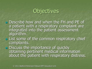 Principles of assessment for ems chapter 12 | PPT