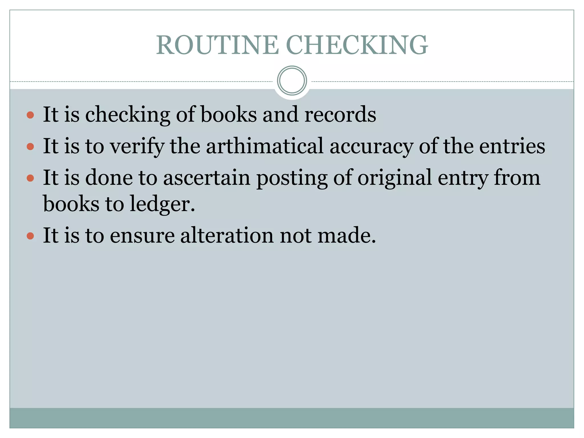 Principles of auditing | PPT