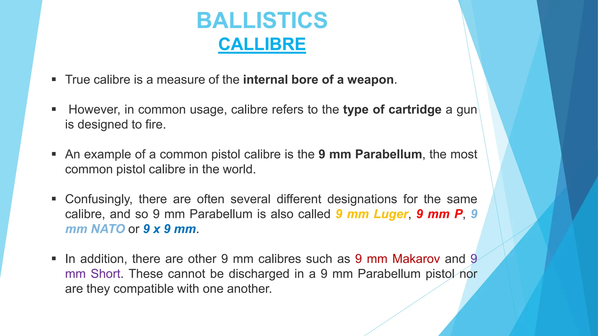 Principles of Ballistics and Projectile Motion | PPTX