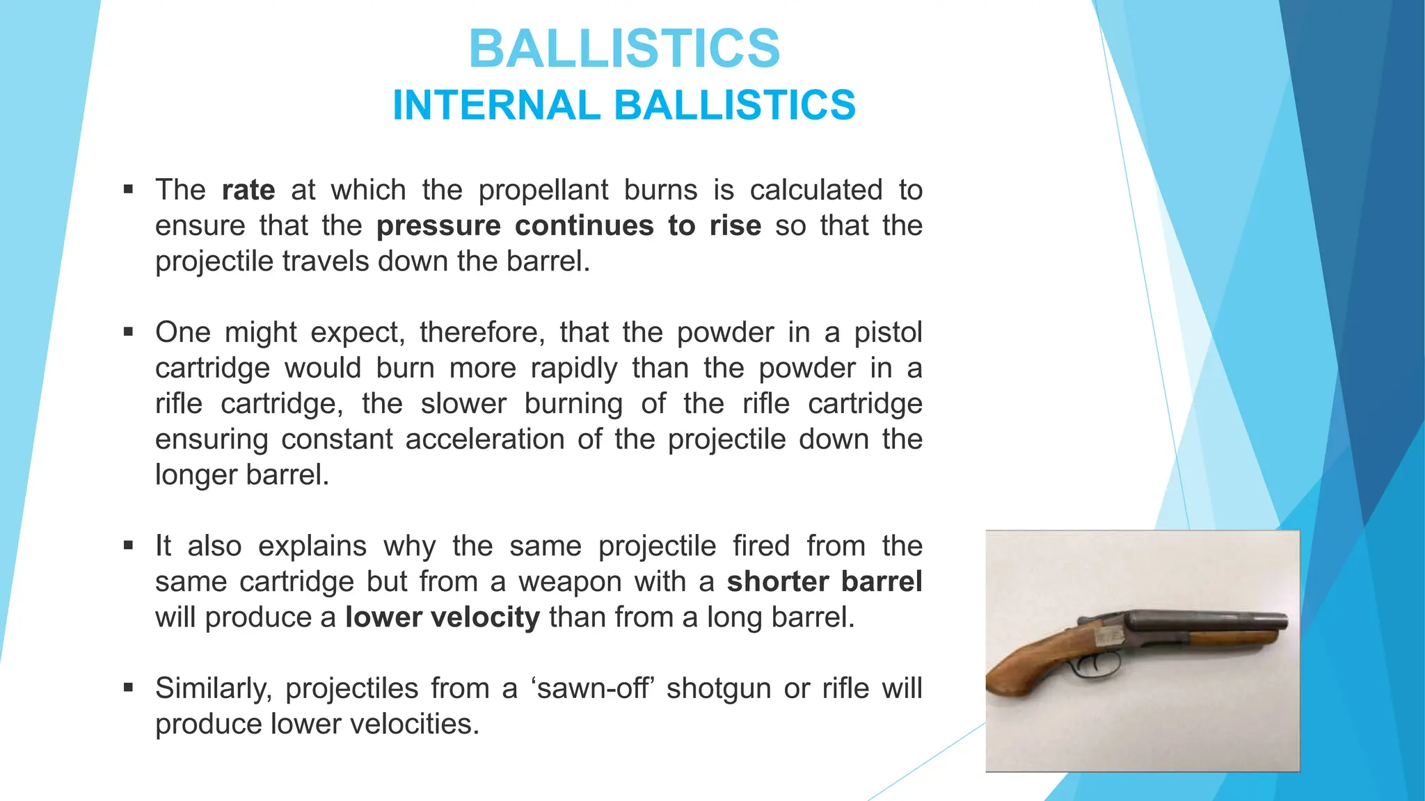 Principles of Ballistics and Projectile Motion | PPTX
