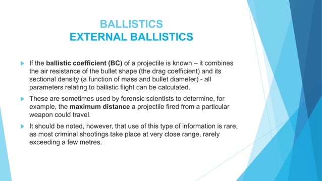 Principles of Ballistics and Projectile Motion | PPTX | First Aid ...